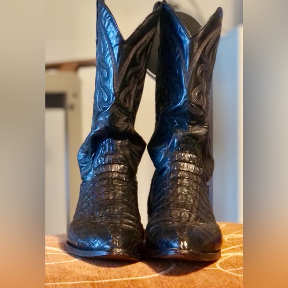 J. Chisholm | Shoes | J Chisholm Crocodile Leather Boots | Poshmark